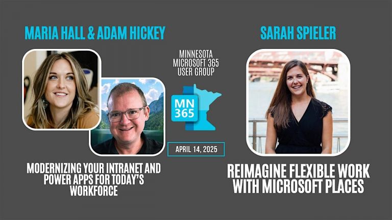 Events from April 14 – May 16 – Minnesota Microsoft 365 User Group